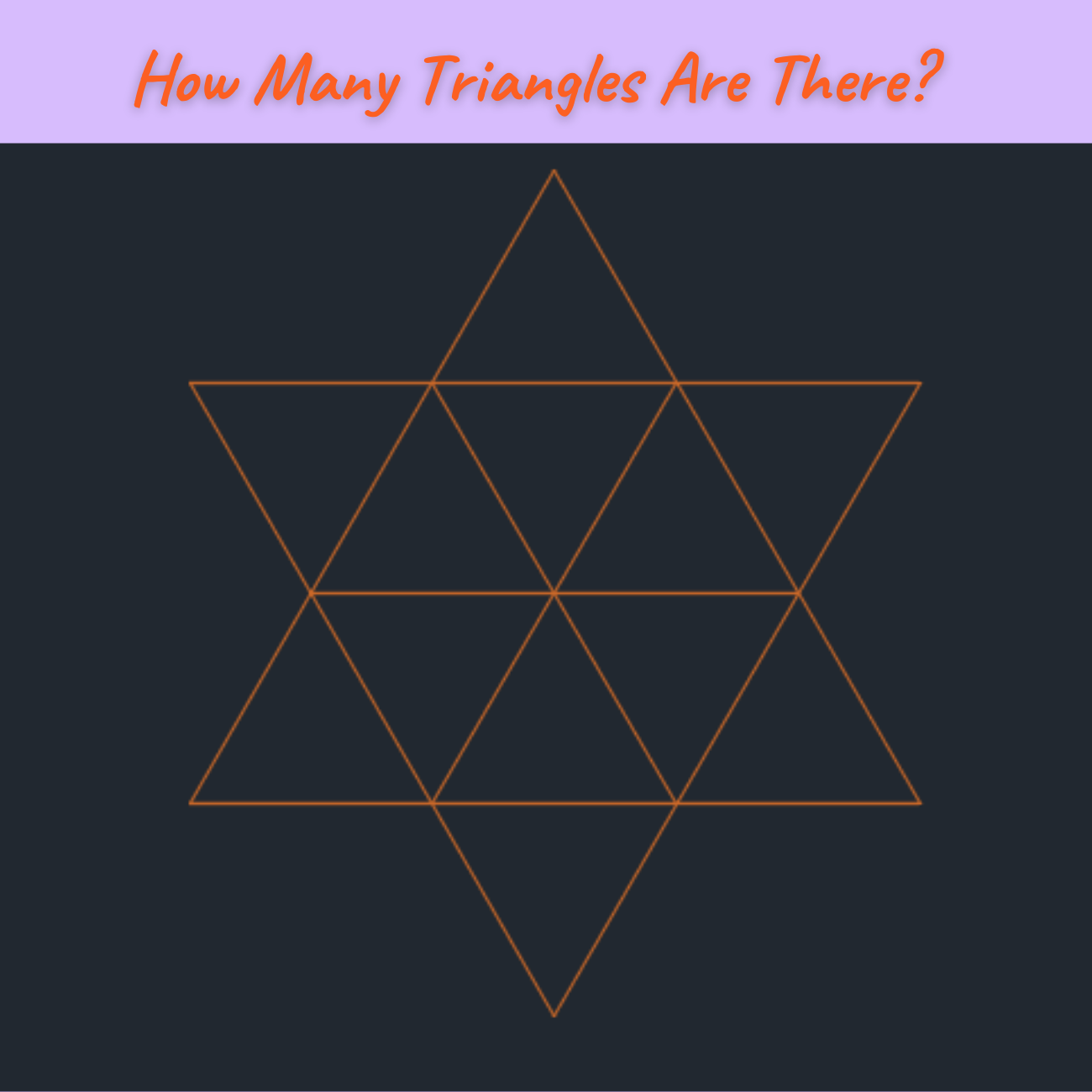 How many triangles are there? | Scrolller