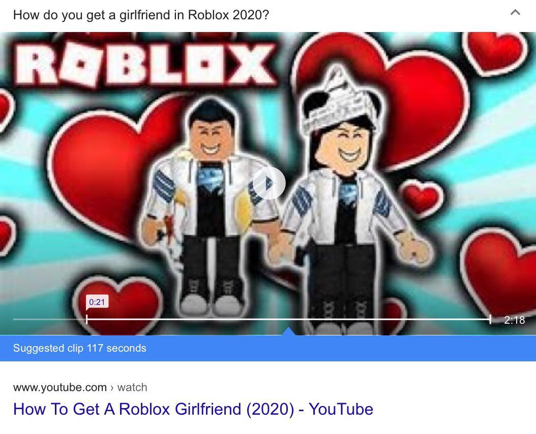 How to get a roblox gf | Scrolller