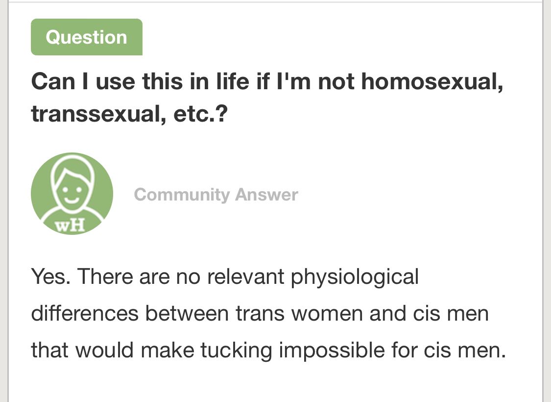 How to Tuck and Tape | Scrolller