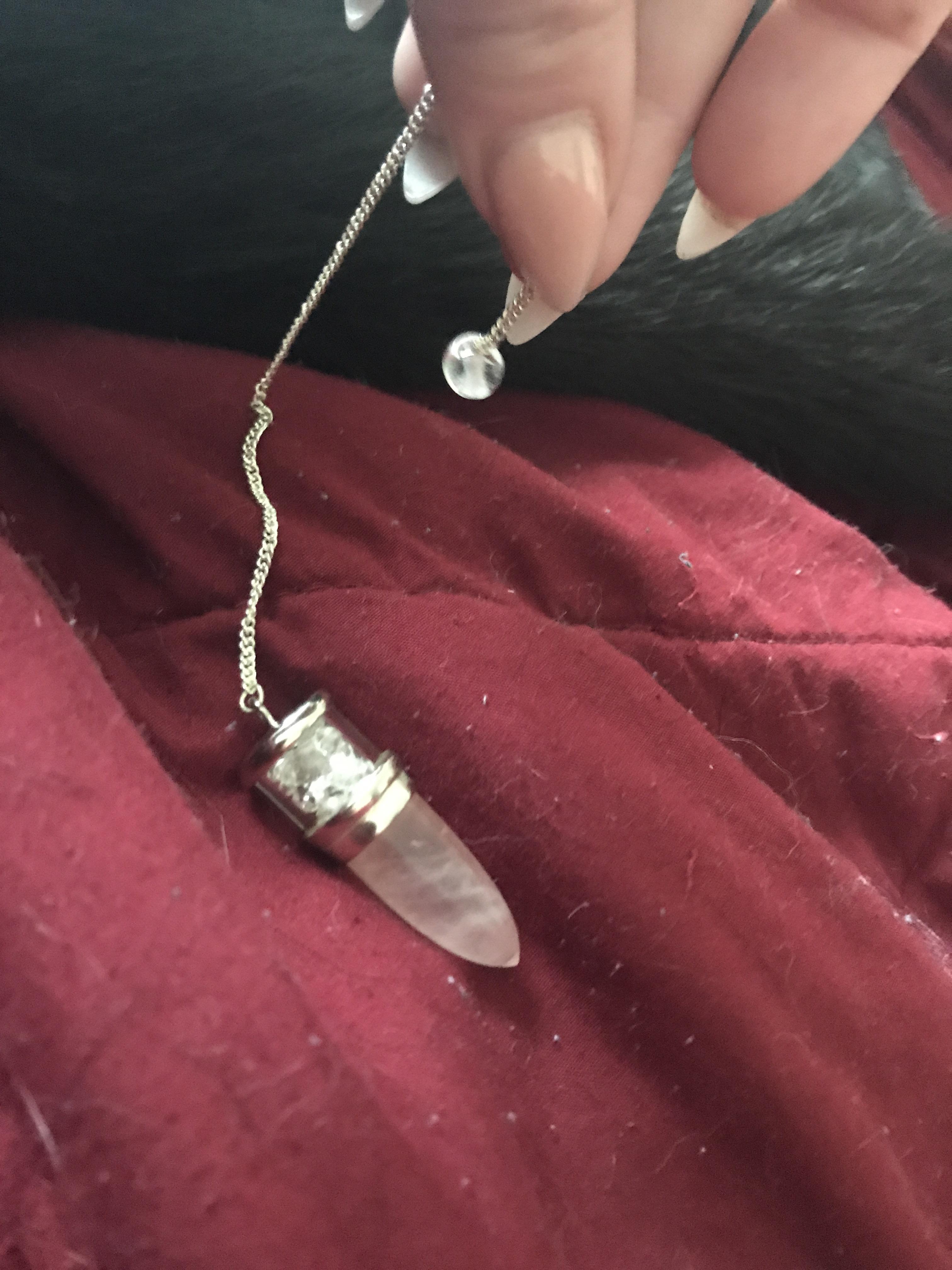 How to use this best? Rose quartz pendulum. | Scrolller