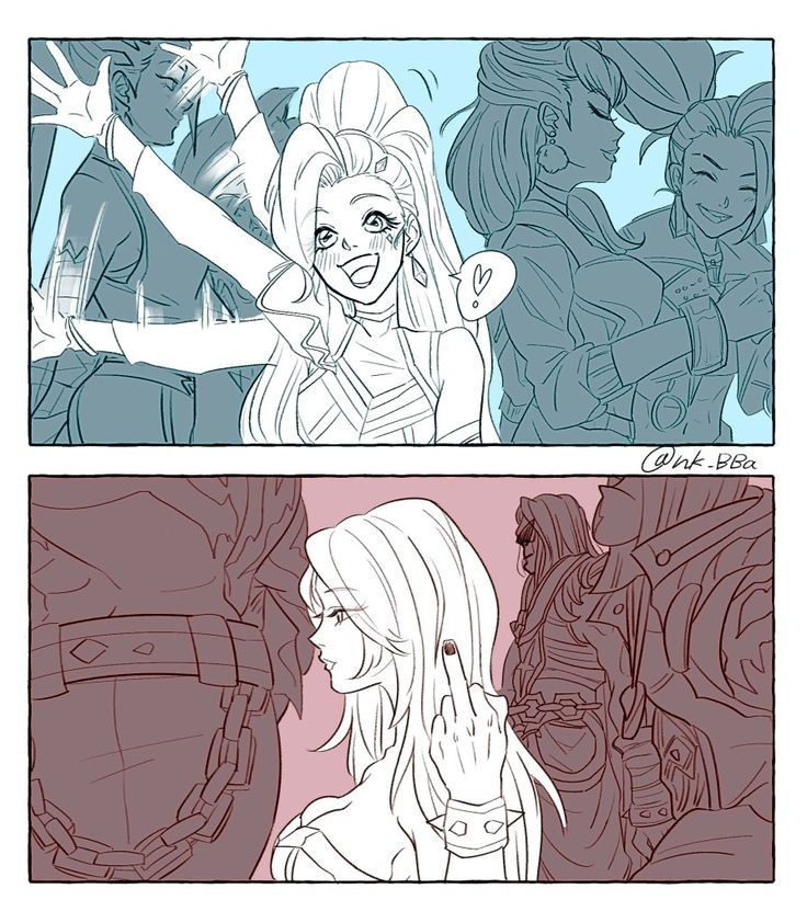 How we all view their interaction | Scrolller