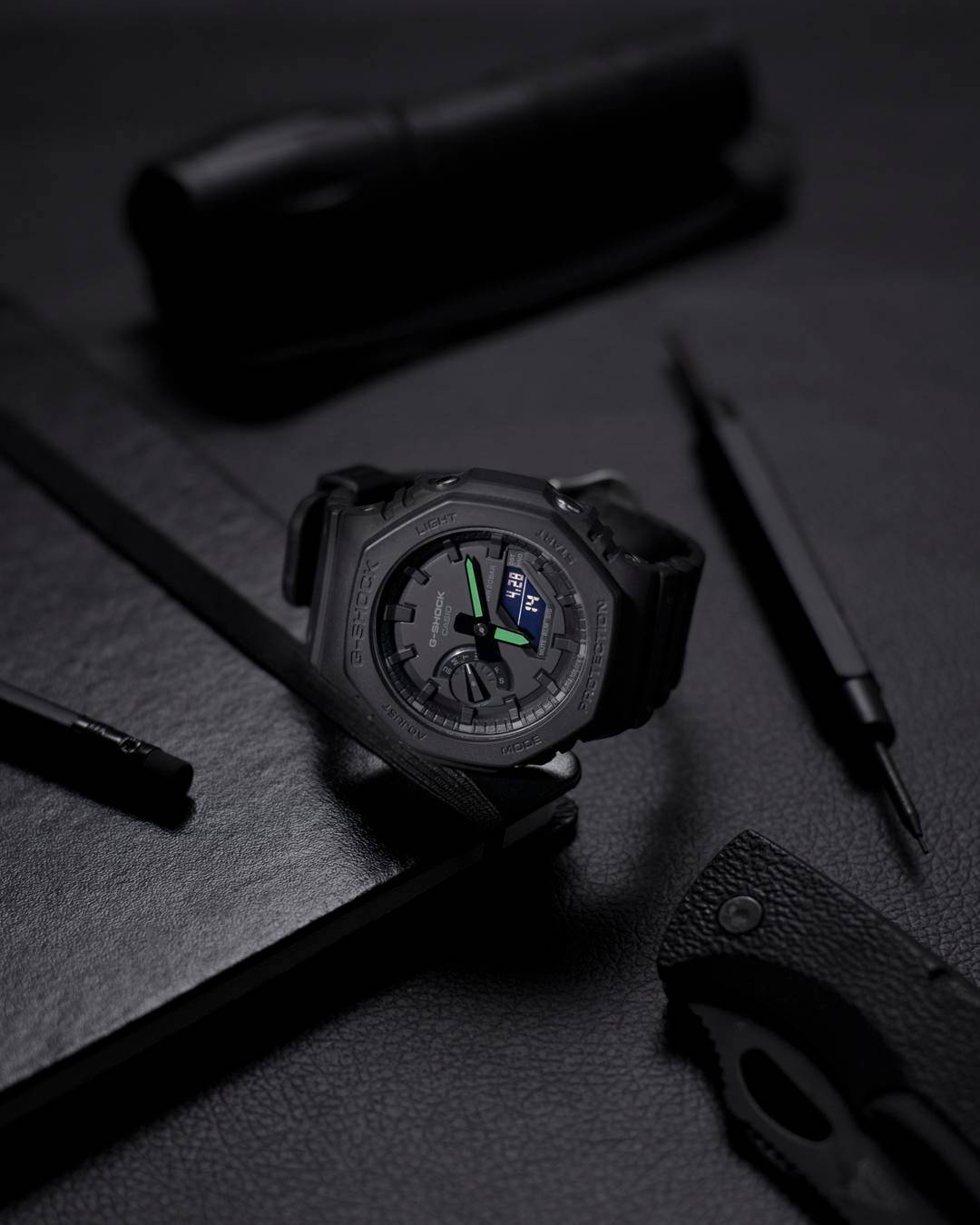 How's my all black everything Casioak lumeshot... | Scrolller