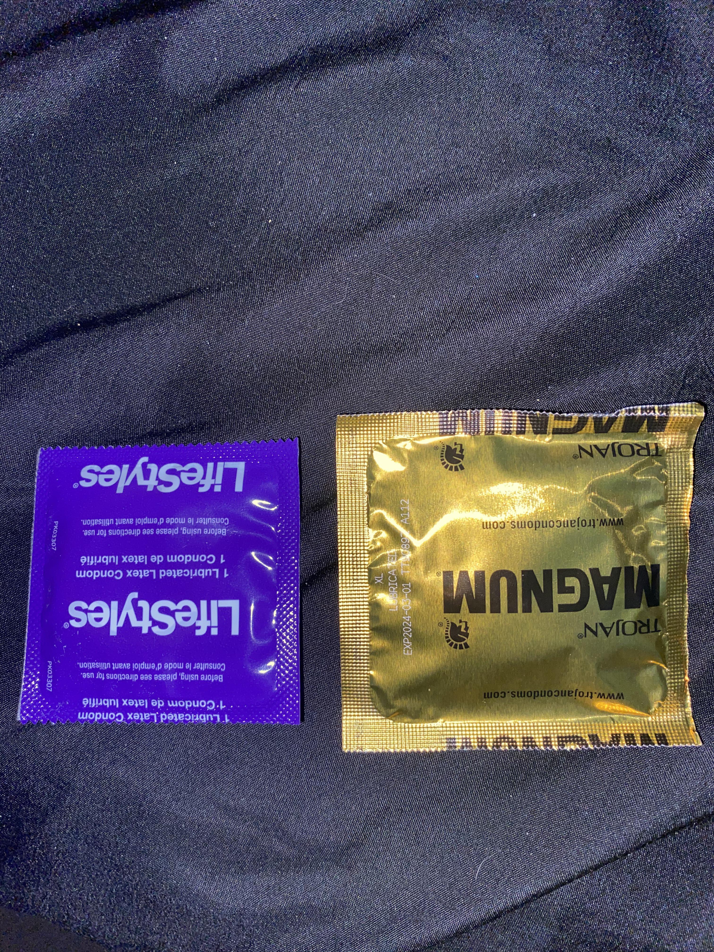 Hubby’s tiny condoms compared to my bulls | Scrolller