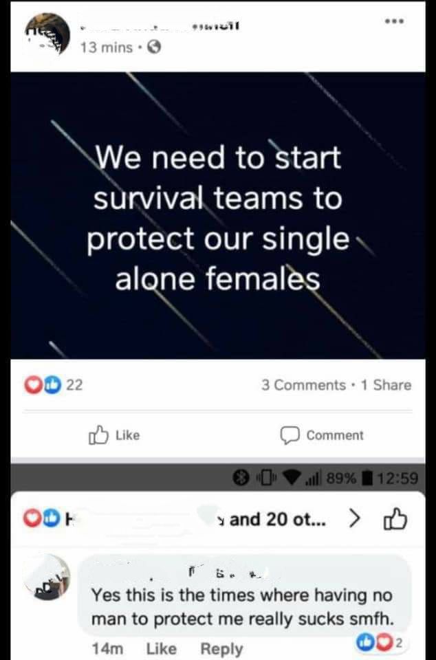 Huh? I thought they were STRONG and INDEPENDENT?! 😂 | Scrolller