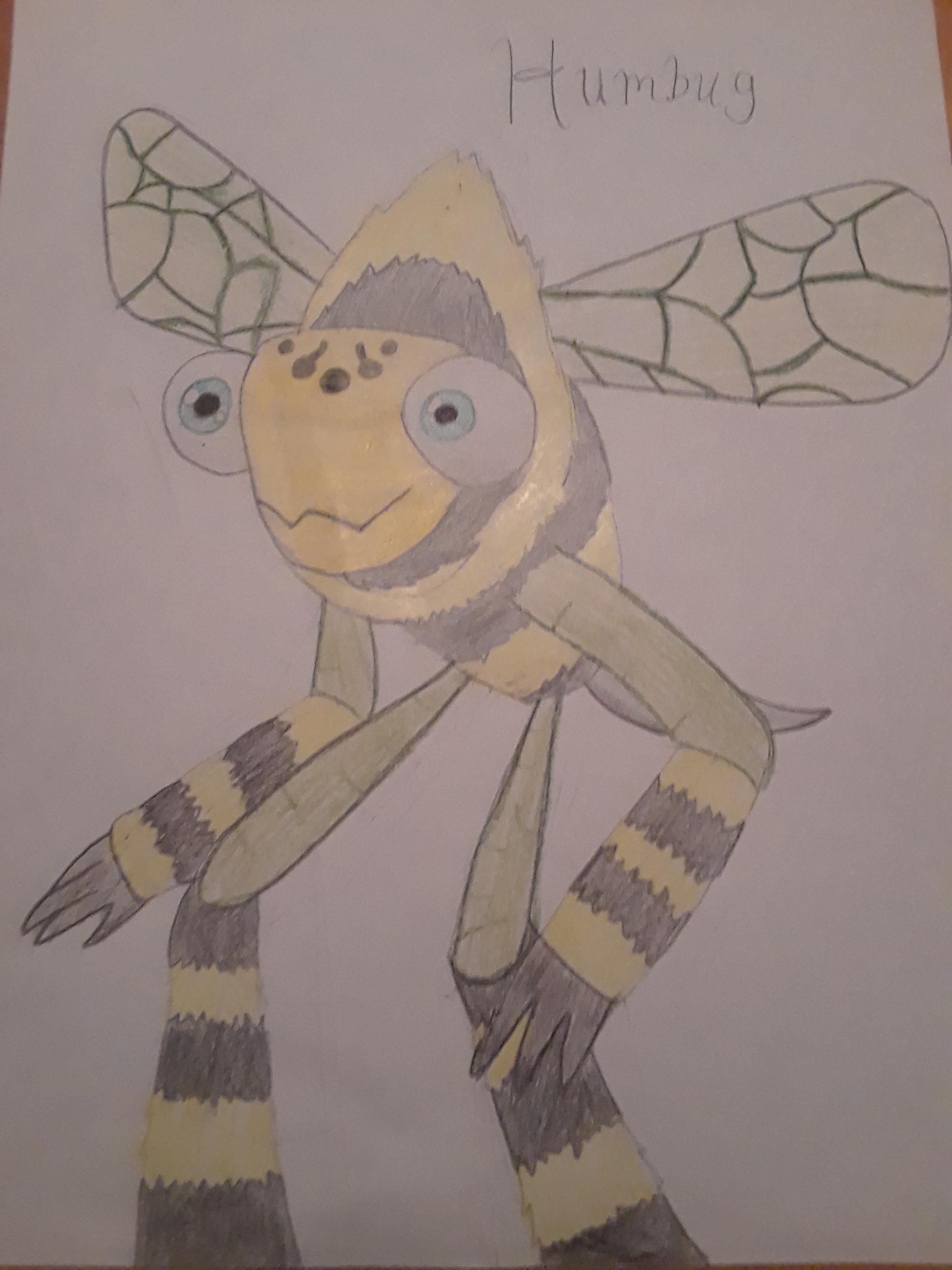 Humbug (Art by me, character from My Singing Monsters) Anyone play MSM here? :) | Scrolller