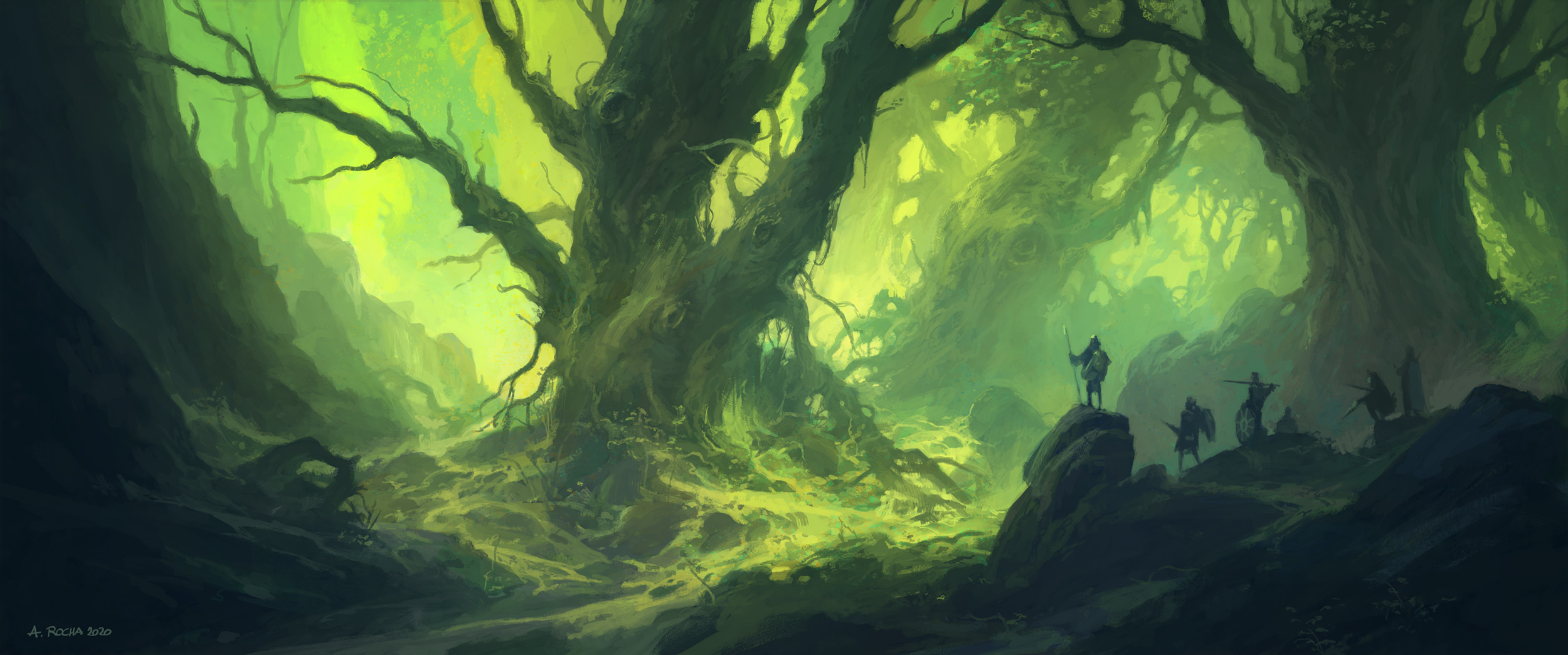 Hunters by Andreas Rocha | Scrolller