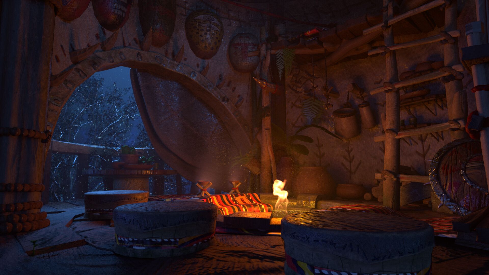 Hunter's Hut by Dominic Barrios | Scrolller