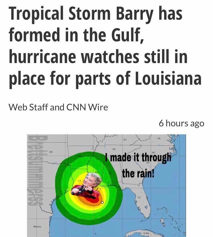 Hurricane Barry Manilow | Scrolller