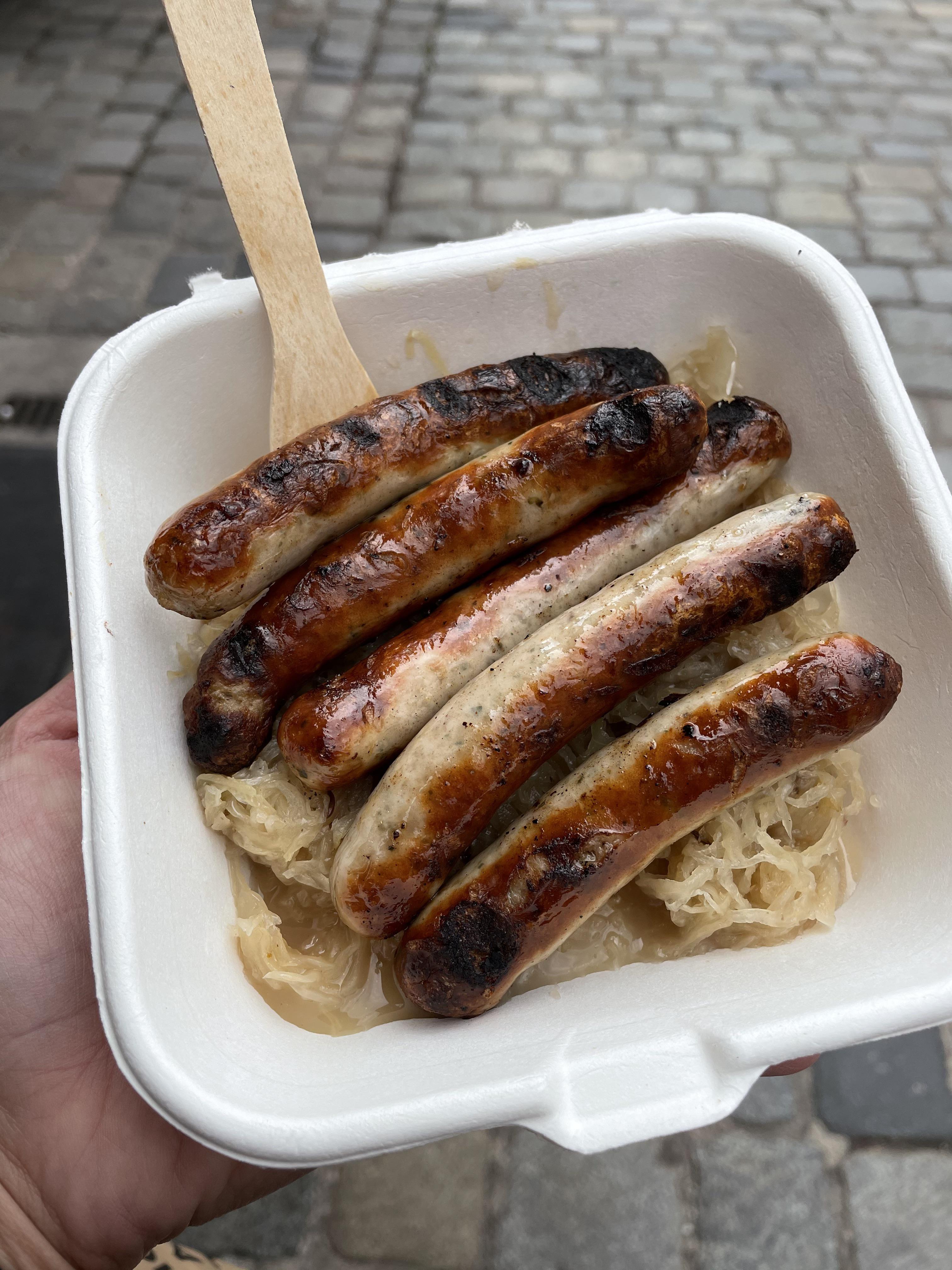 [i ate] Nuremberg bratwurst | Scrolller