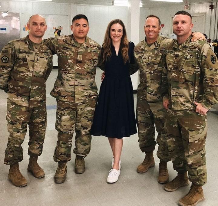 I bet she got gangbanged by a bunch of soldiers on this trip | Scrolller