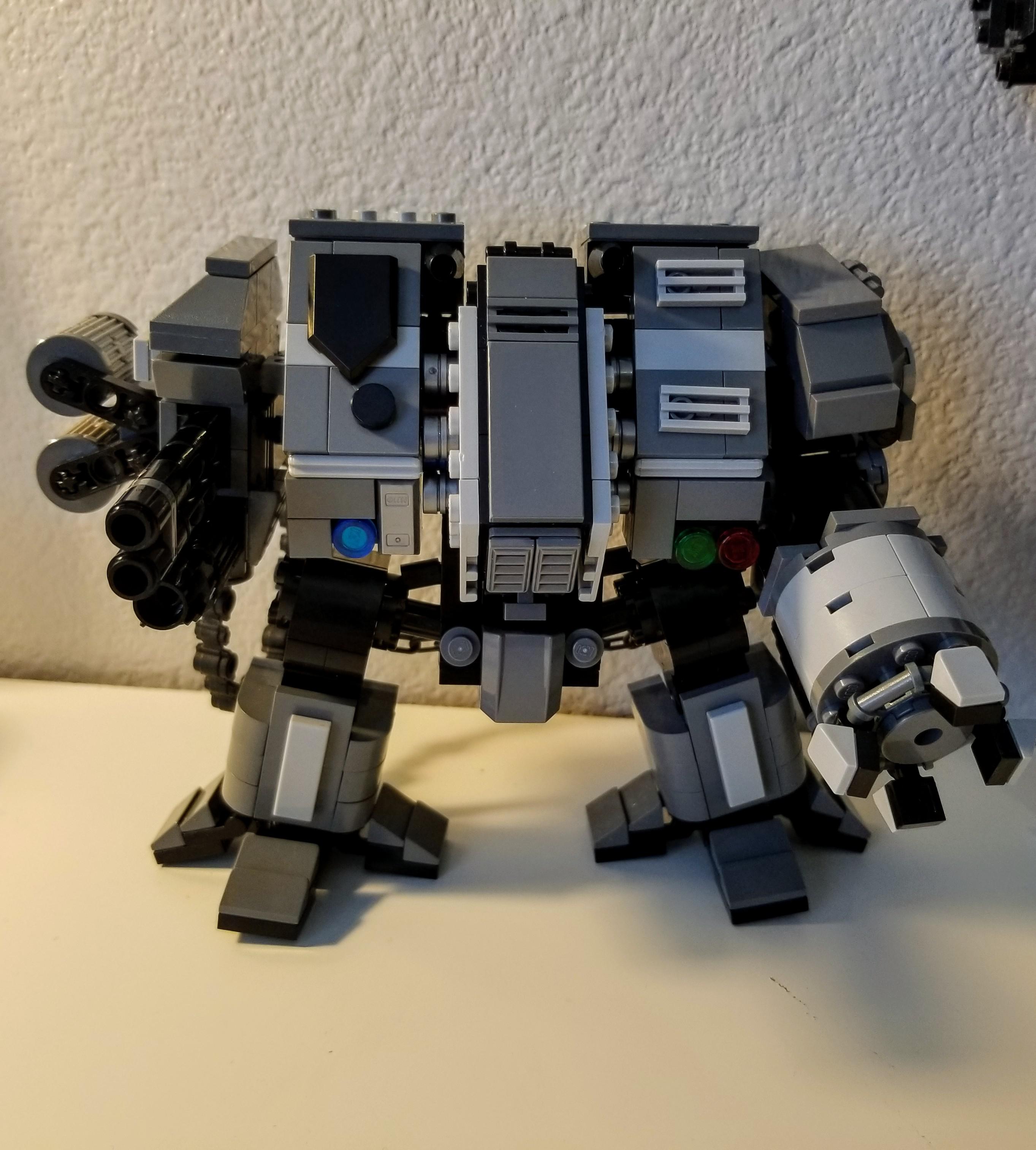 Warhammer 40k Dreadnought Mech I built. | Scrolller