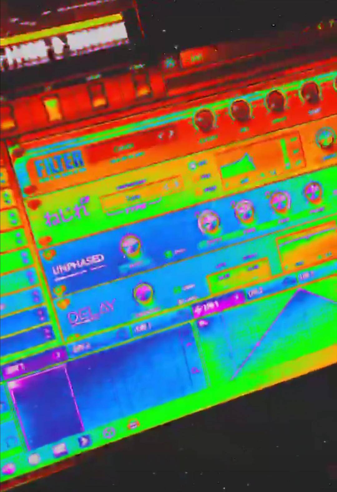 I came across this instagram story of someone using those effects in Serum. How do I get access ...