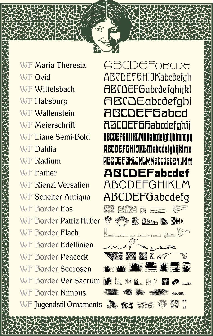 I created a design kit with previously undigitized, original Art ...