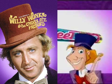 I did not know that Willy Wonka from the commercials in the 1990s-2000s was based on Gene Wilder ...