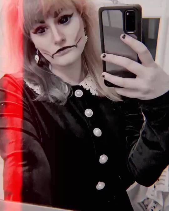 I did this impromptu moth cosplay for Halloween! | Scrolller