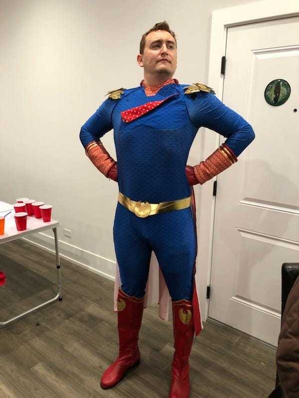 I didn't dress as a hero. You're the real heroes! | Scrolller