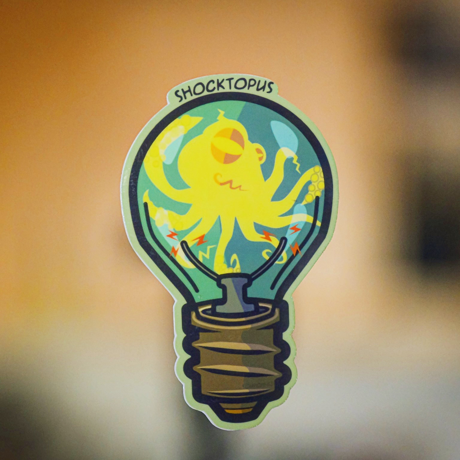 I draw/make stickers for fun, here's my Shocktopus | Scrolller