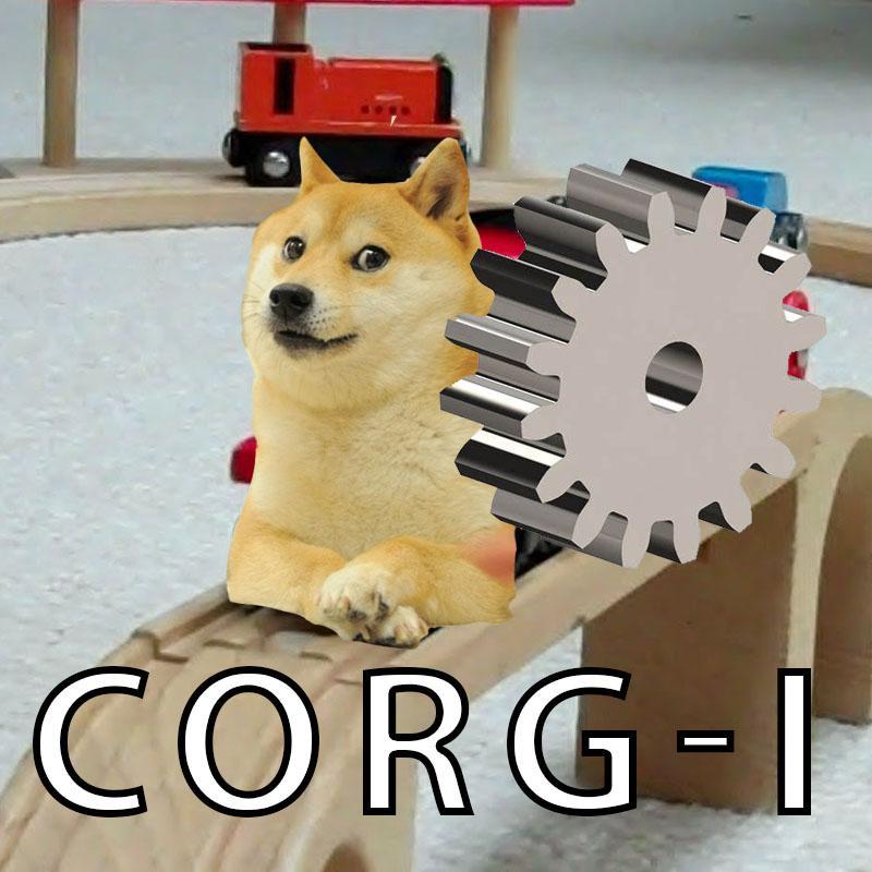 I dreamed of a meme where Doge was a toy train with a big gear and the caption "CORG-I" | Scrolller