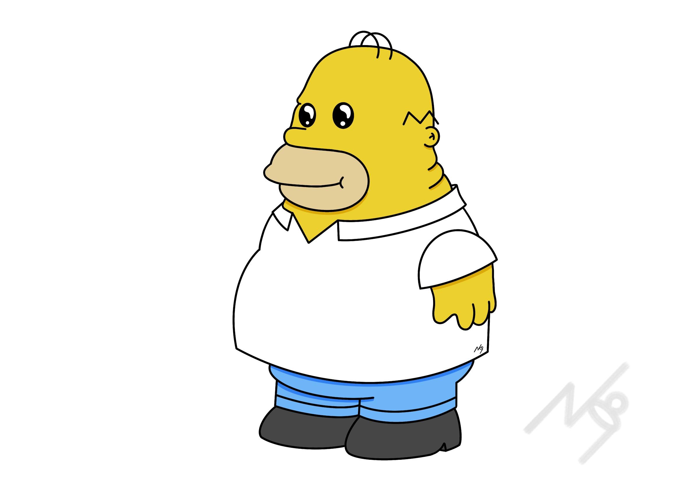 I drew a Homer | Scrolller
