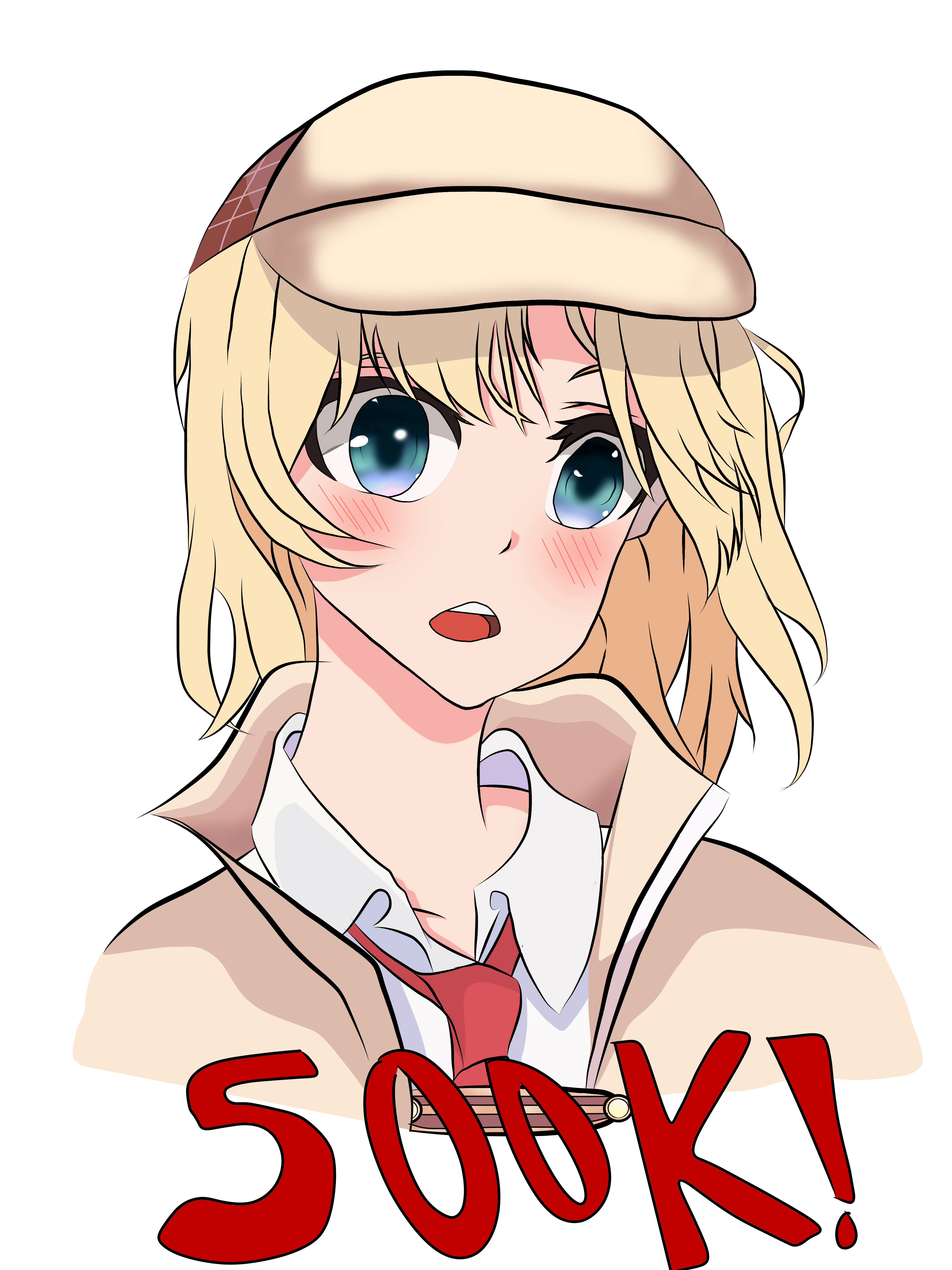 I drew Ame to celebrate her 500k milestone! | Scrolller