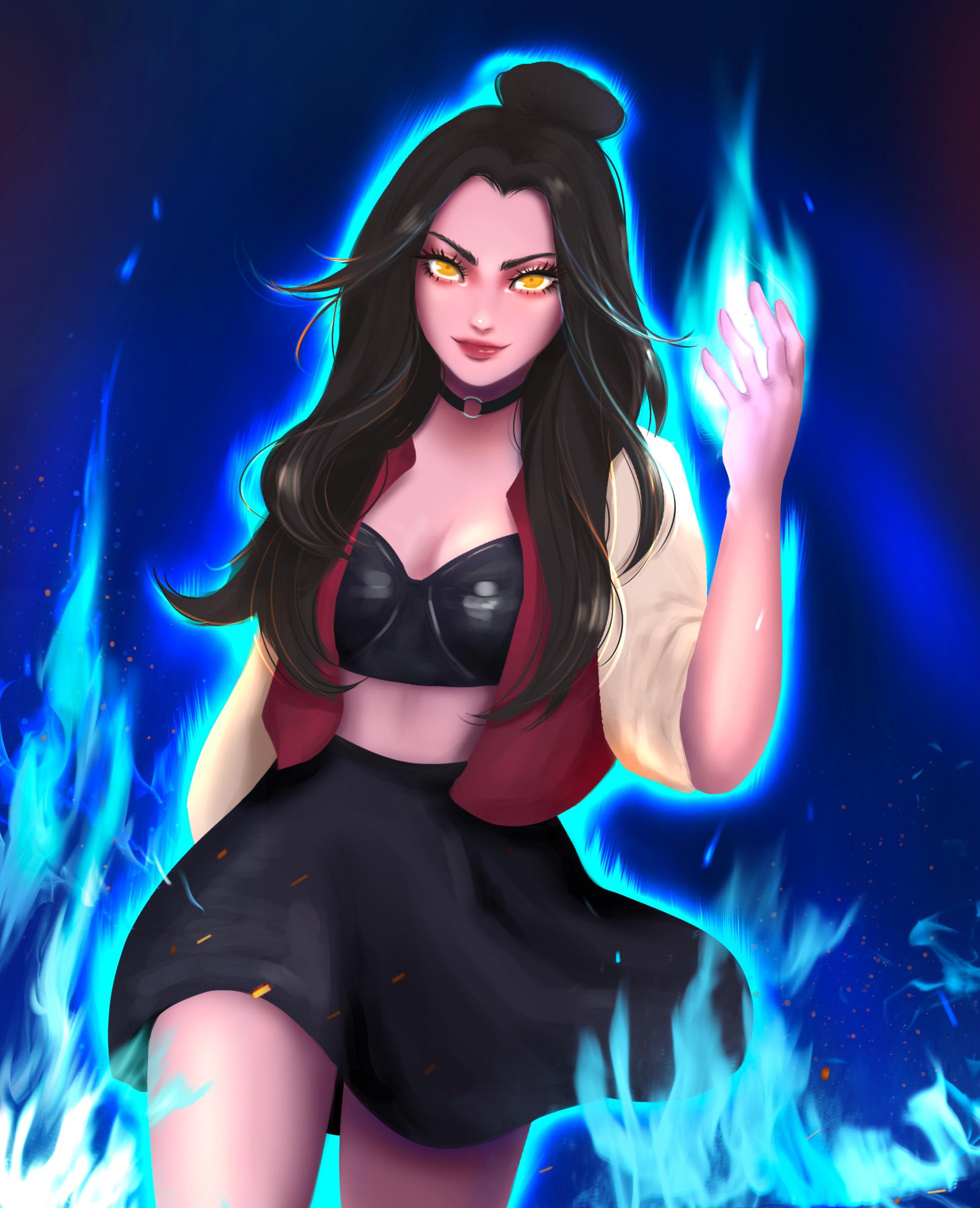 It’s been a while since I drew cartoon fanart! This time i did modern Azula | Scrolller