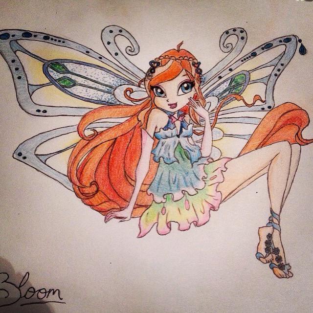 I drew Bloom a while back | Scrolller