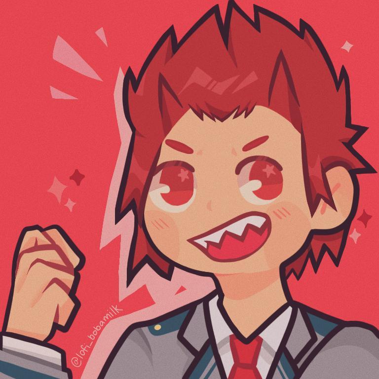 I drew chibi kirishima! | Scrolller