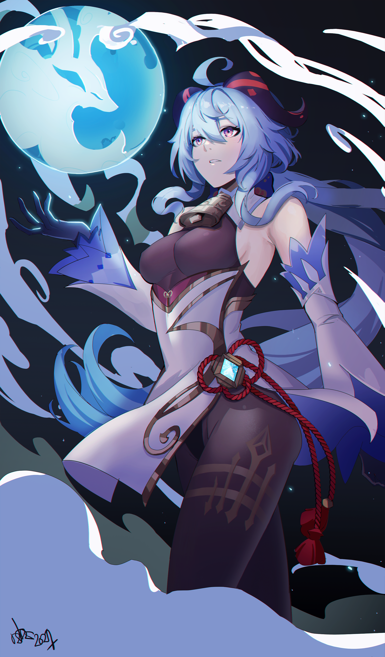 I drew Ganyu :^) | Scrolller