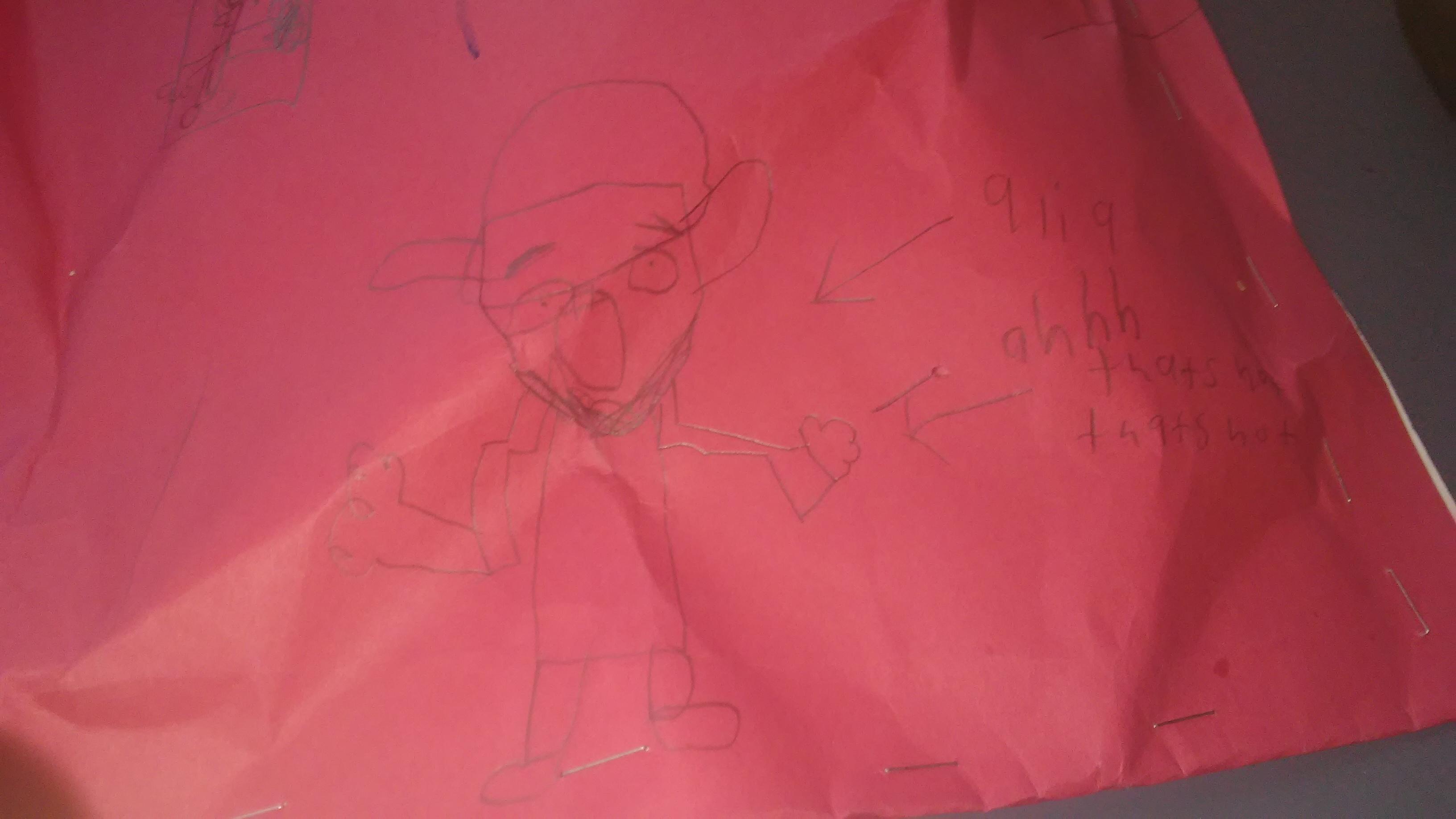 I drew him | Scrolller