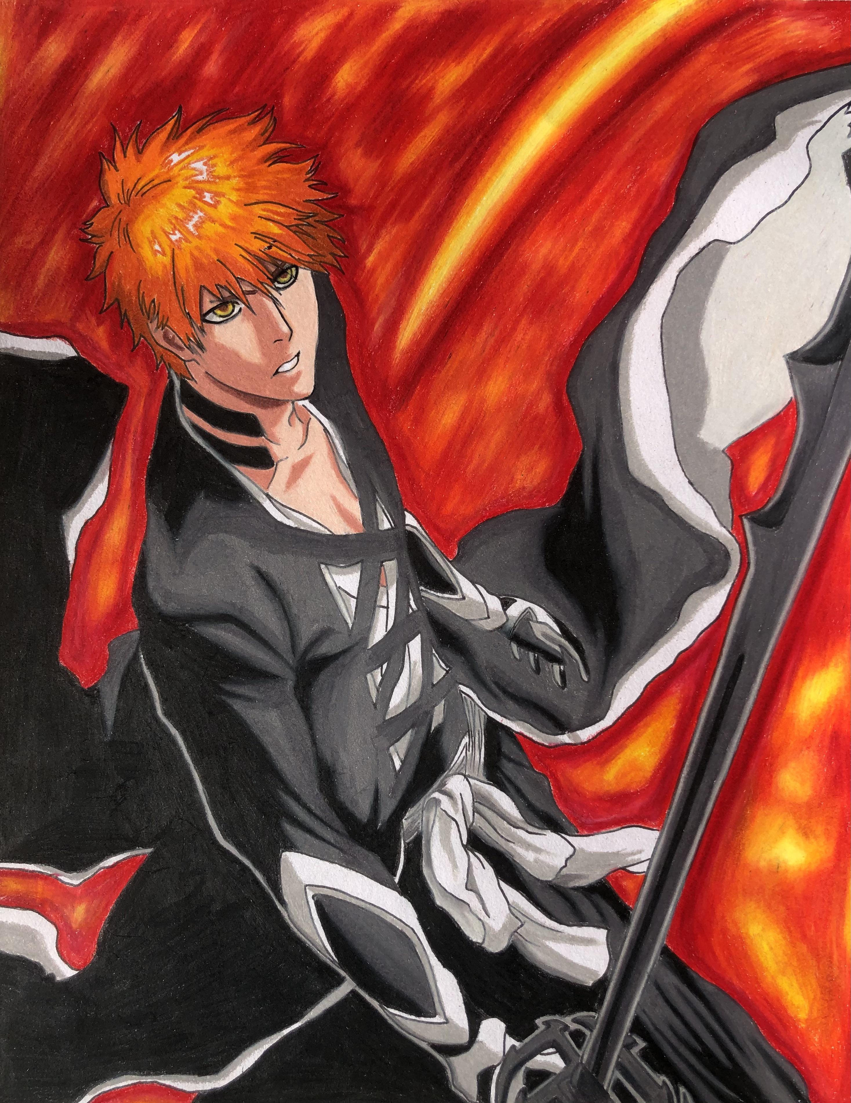 I drew Ichigo | Scrolller
