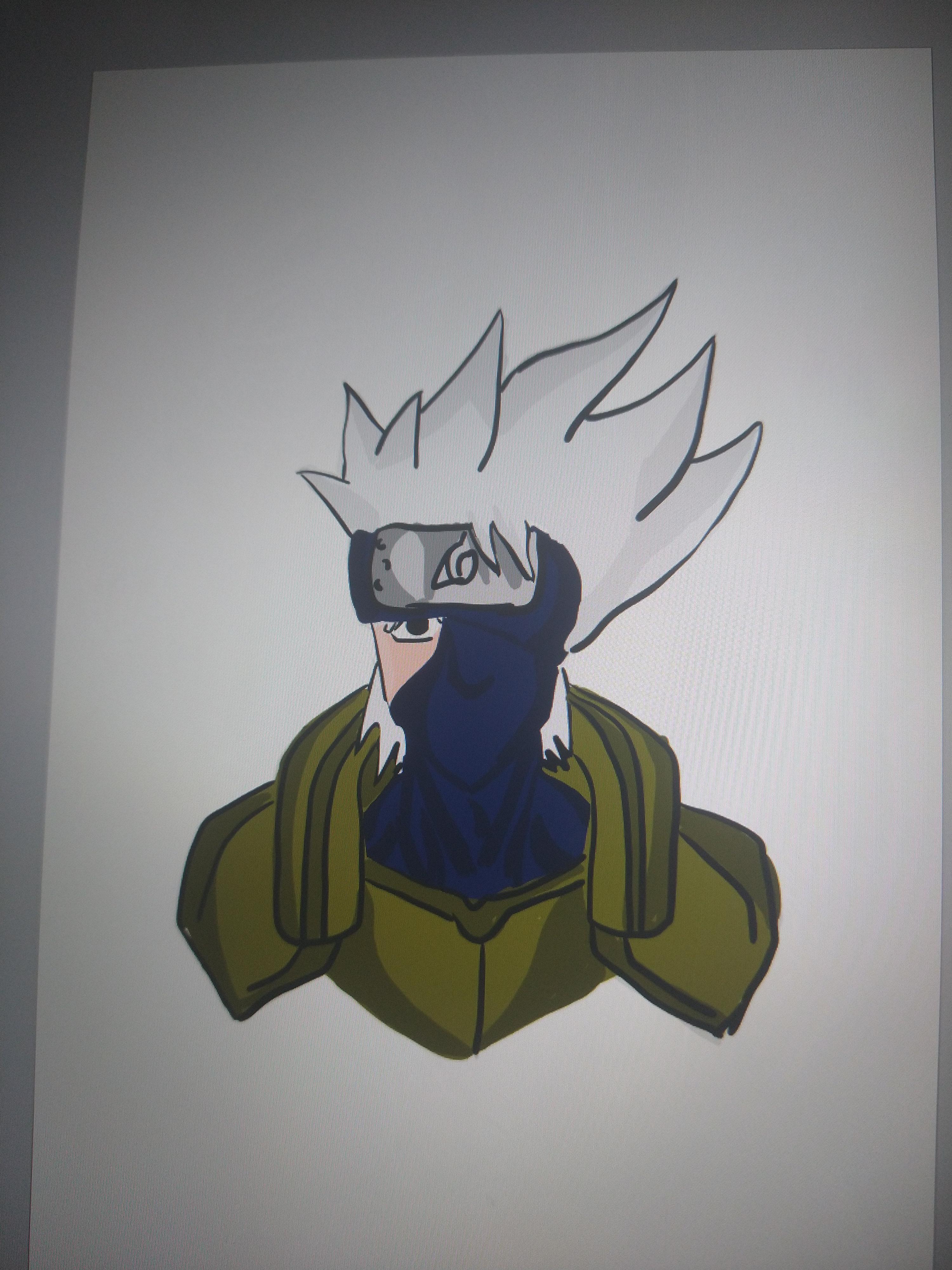 I drew kakashi | Scrolller