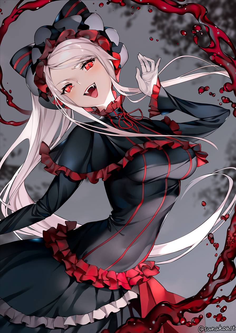 I drew Shalltear Bloodfallen! | Scrolller
