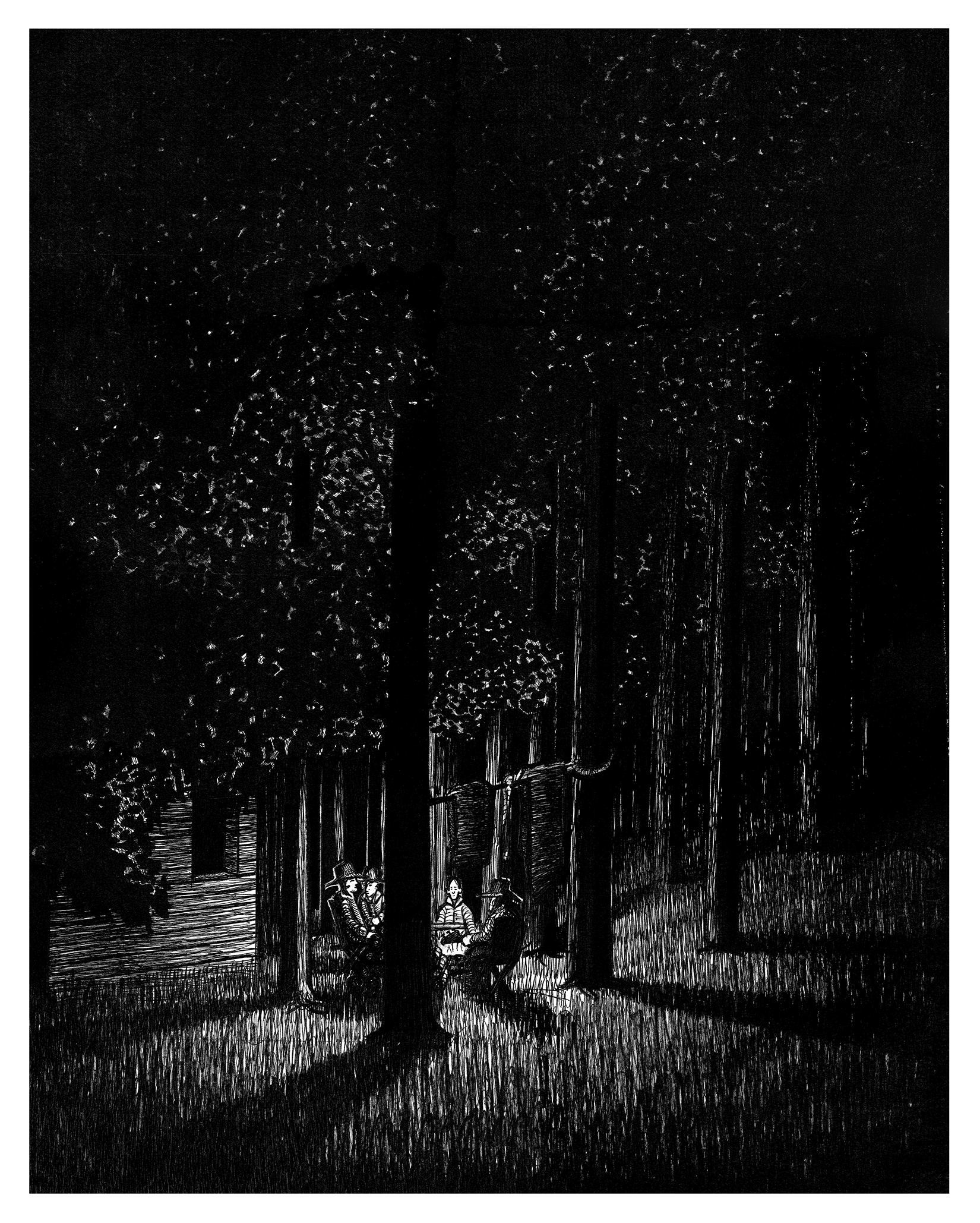 I drew the campfire! [OC] | Scrolller