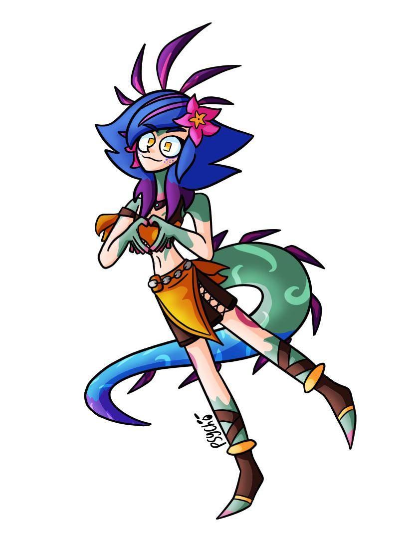 I Drew The Neeko Scrolller