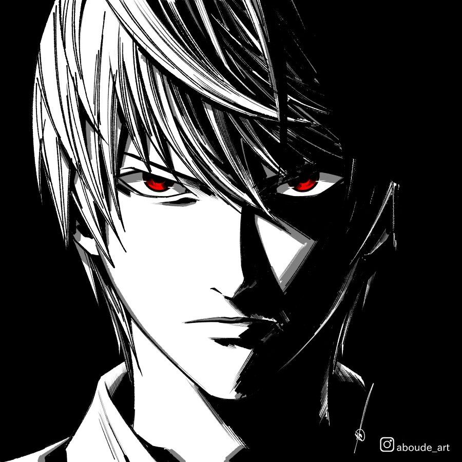 I drew Yagami Light in my style. (aboude_art on IG) | Scrolller