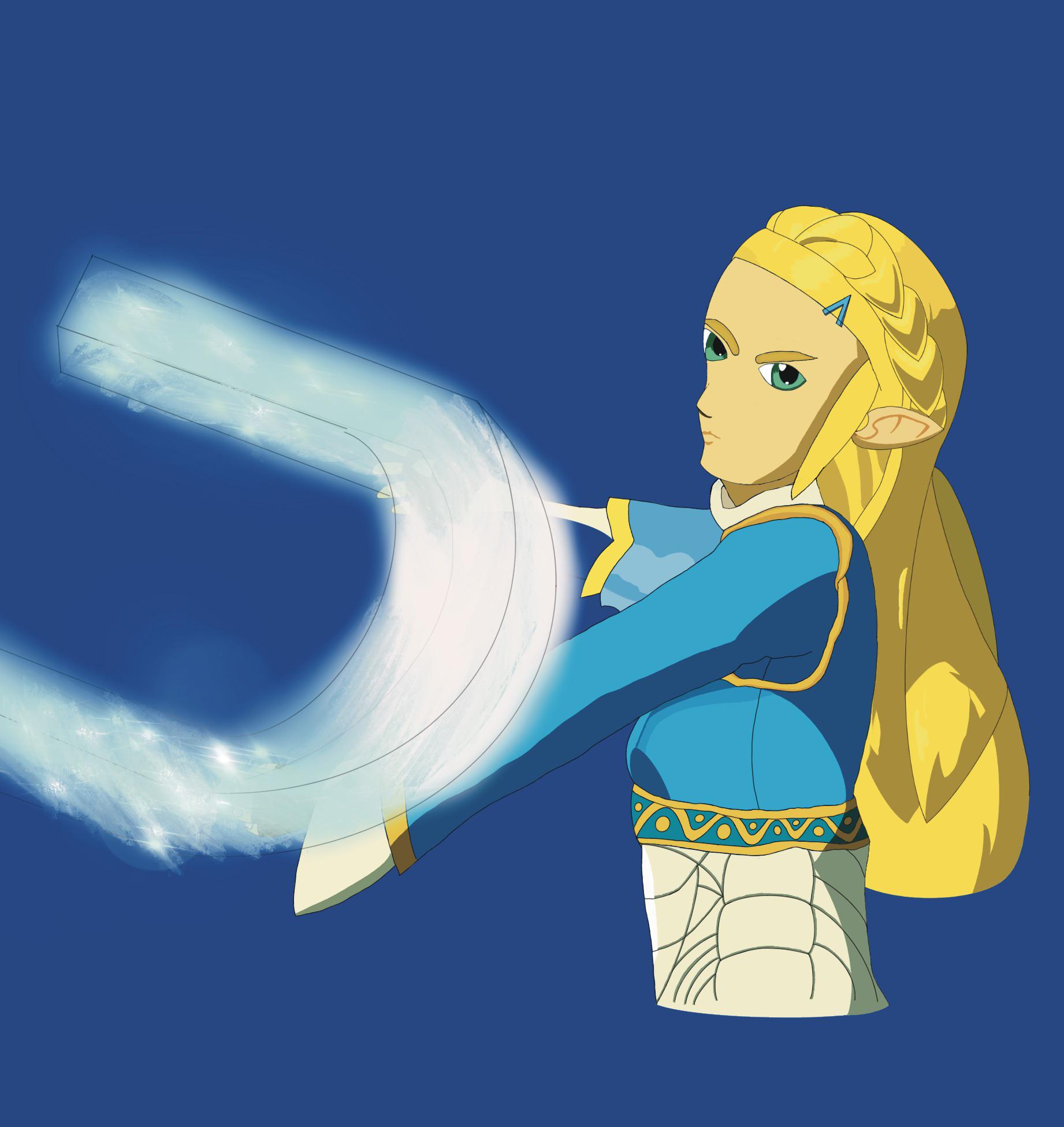 I drew Zelda in her AOC/BOTW style let me know what you think. | Scrolller I drew Zelda in her AOC/BOTW style let me know what you think. | Scrolller