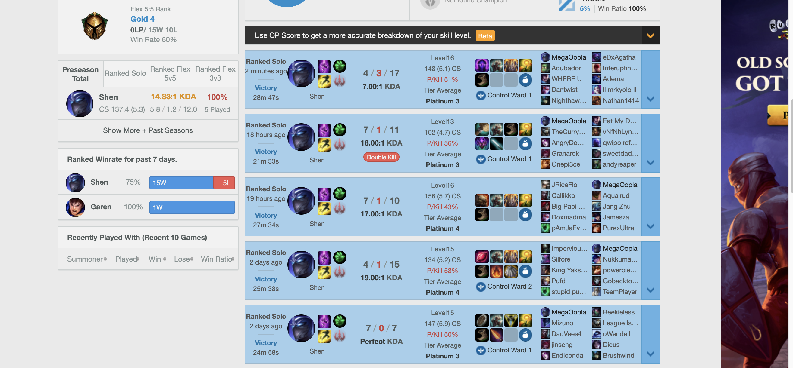 I feel like Shen is insane right now with the Dragon changes | Scrolller