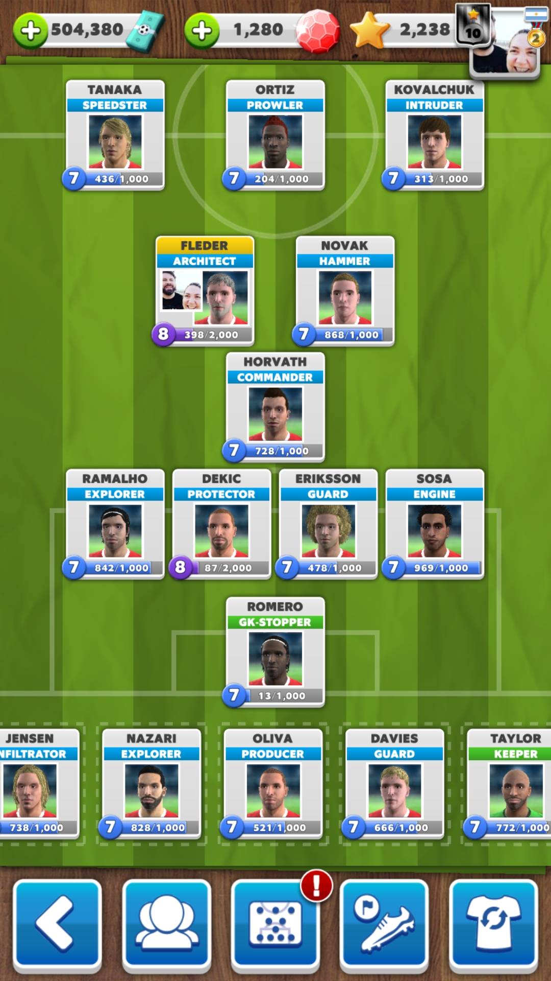 I final made it to arena 10 with this lineup. What do you guys think? | Scrolller