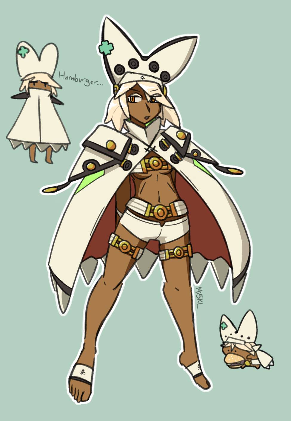 I finally colored the Ramlethal sketch I had sitting on my desktop since before her new design ...
