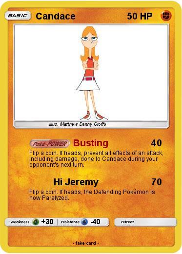 I fixed the candace pokemon card | Scrolller