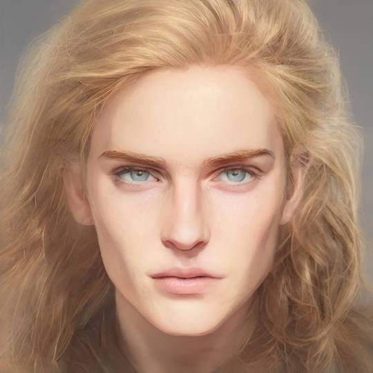 I generated a portrait of Glorfindel with Artbreeder | Scrolller