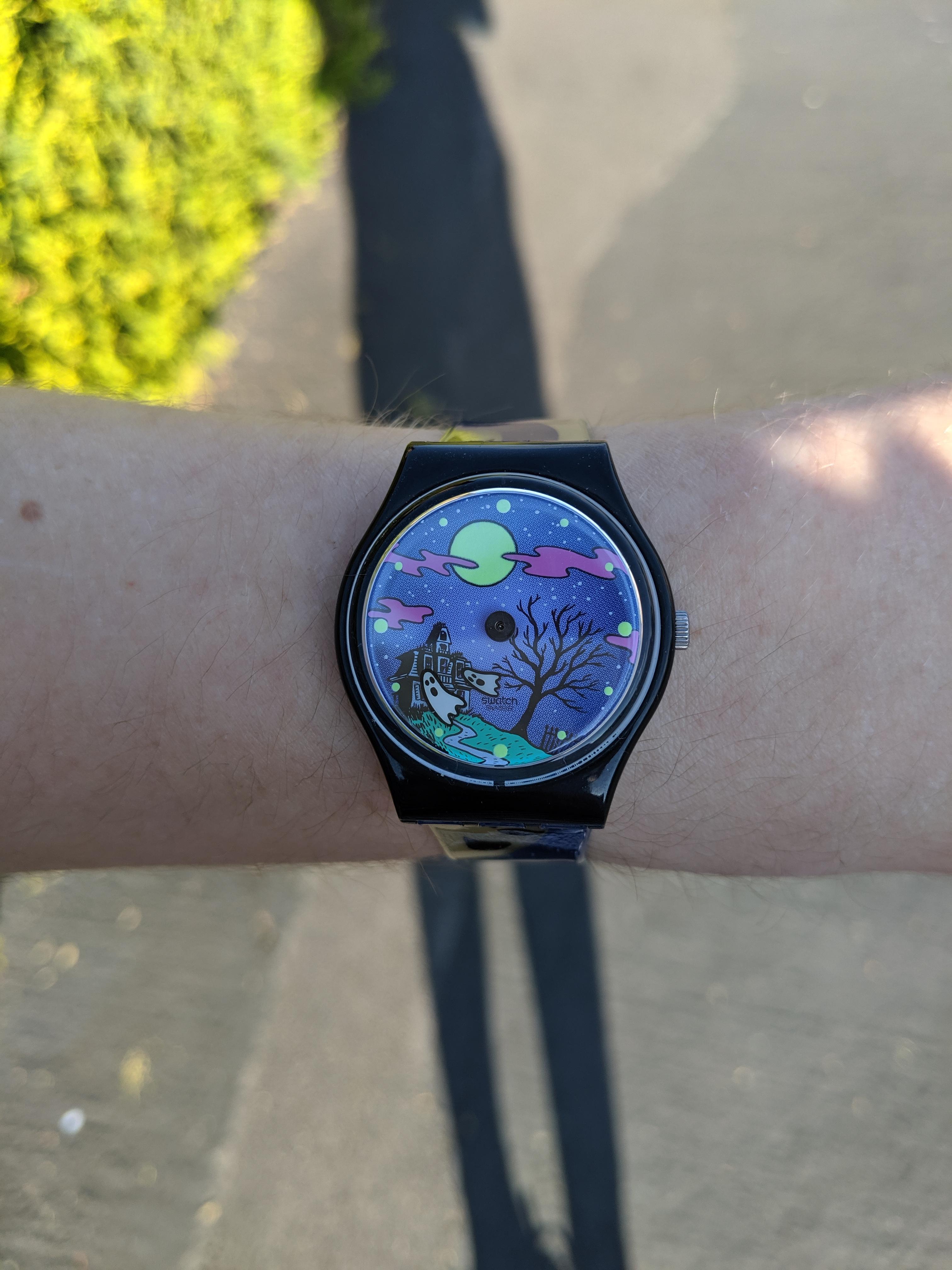 I got a spooky Swatch | Scrolller