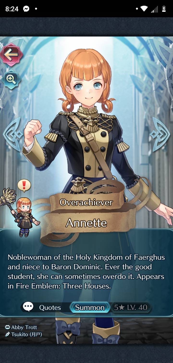 I got Annette in fire emblem heroes | Scrolller