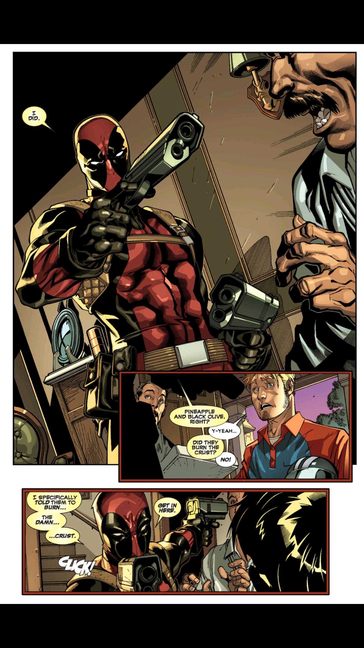 I had no idea they took this line from a comic for the movie! Just goes to show the level of ...