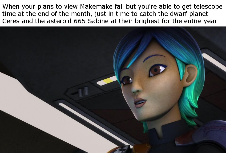 I had to makemake new plans | Scrolller