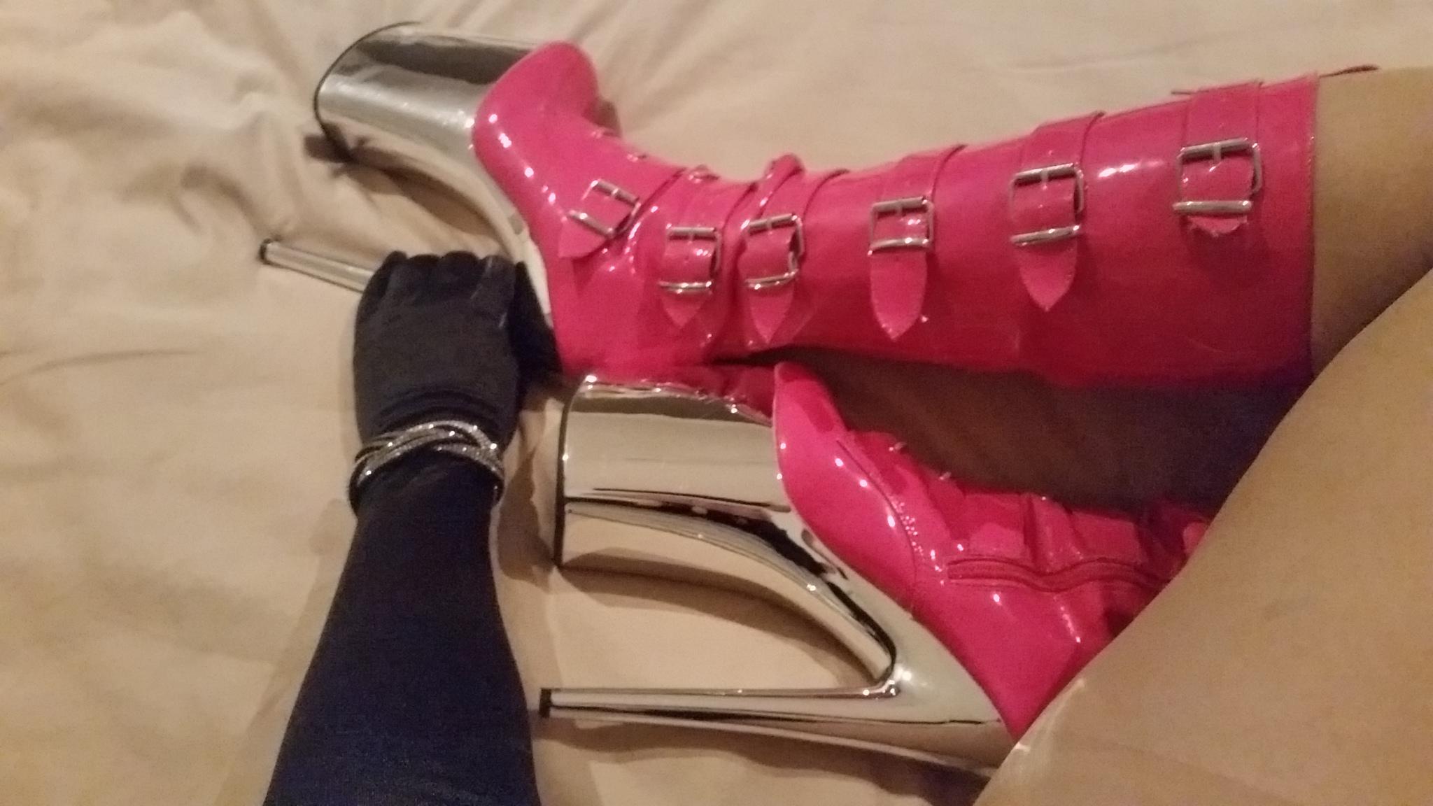 I have a thing for buckles. And Pleaser boots. | Scrolller