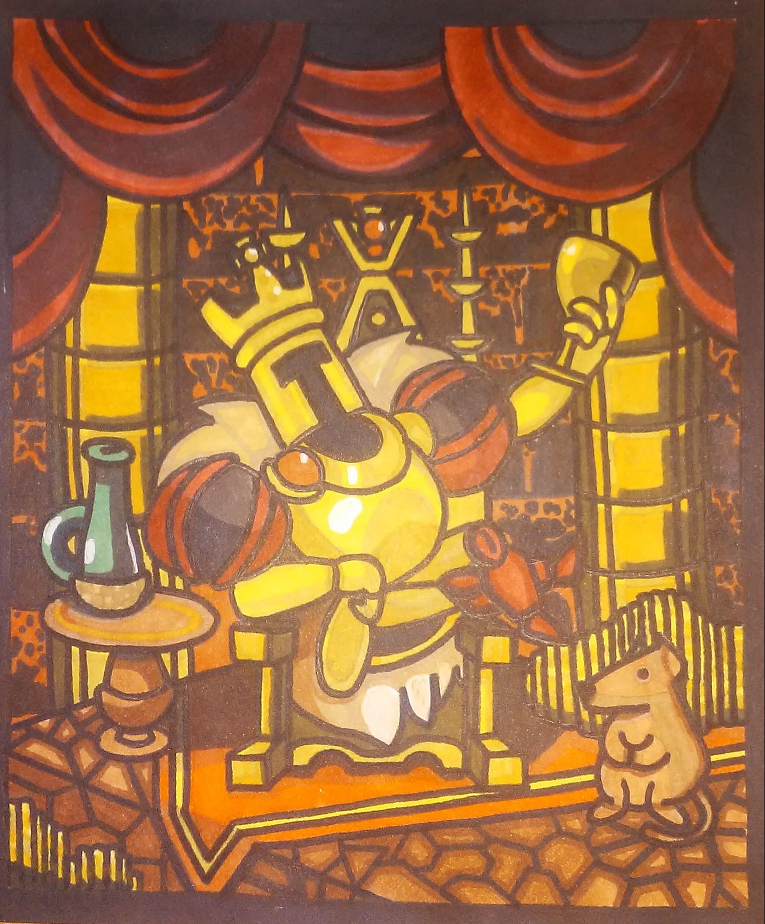I have finaly finished the painting pf king knight from king of cards | Scrolller