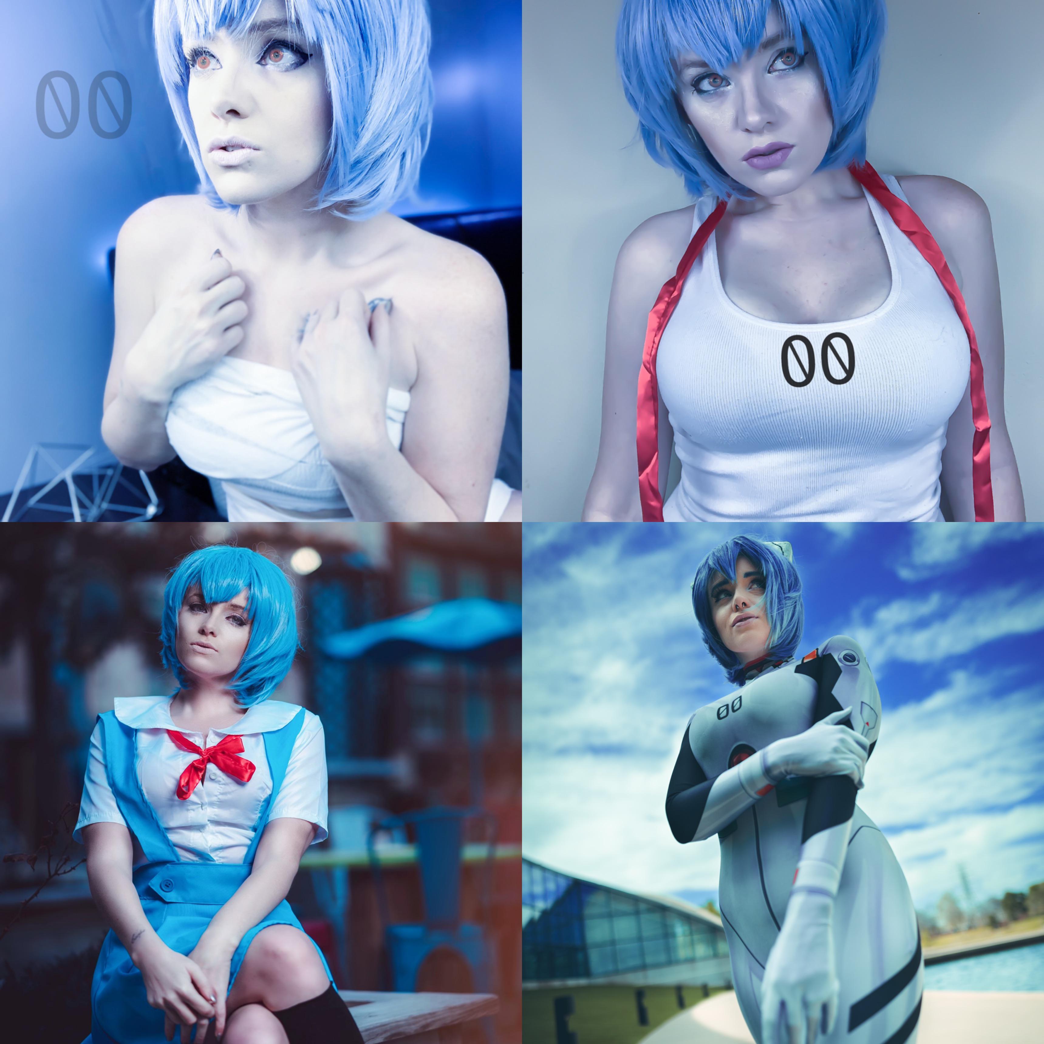 I have released all four Rei Ayanami sets on Patreon in honor of the Netflix release! | Scrolller
