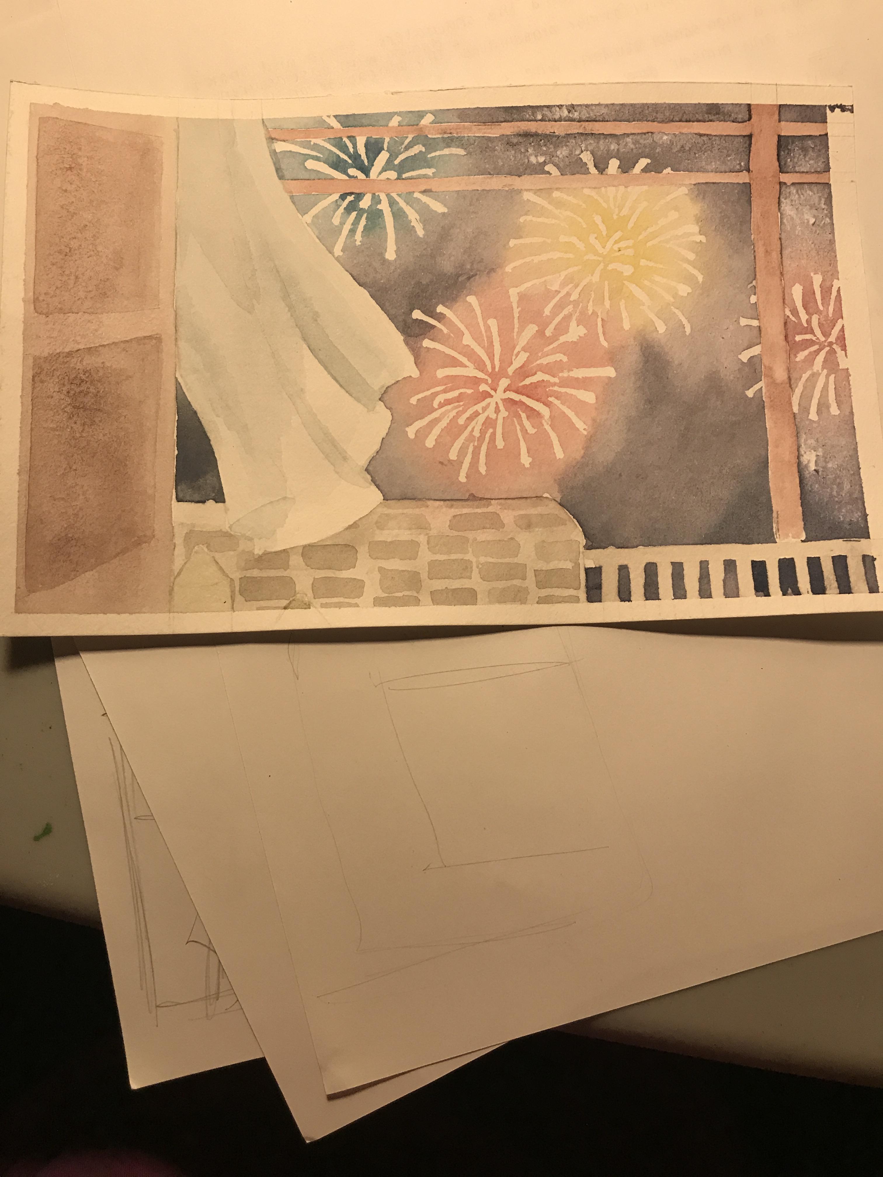 I have to draw a setting from a book for a school book report and I chose Koe No Katachi and the ...