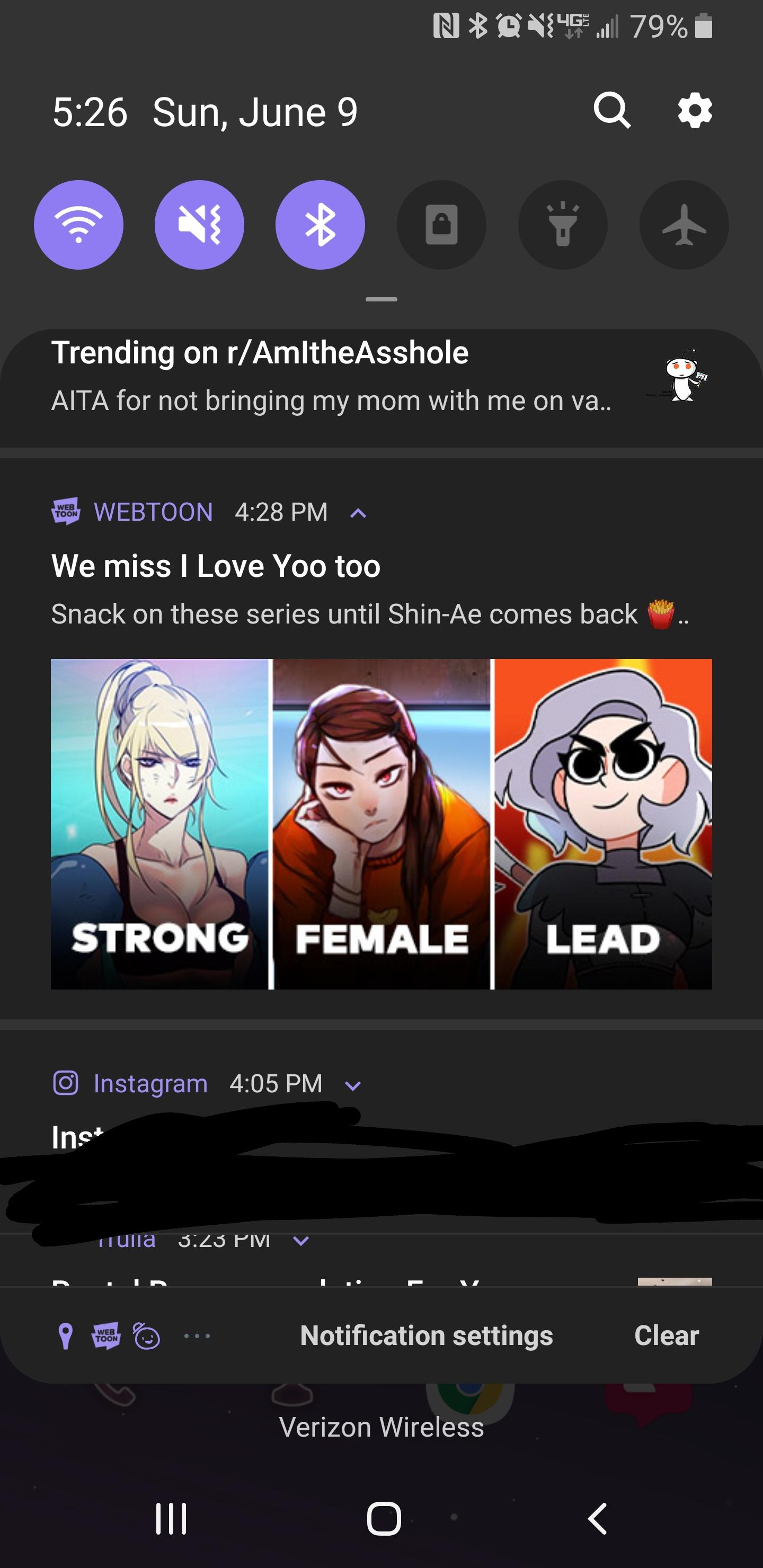 I like how even Line Webtoons themselves understand how much everyone loves ILY that they had ...